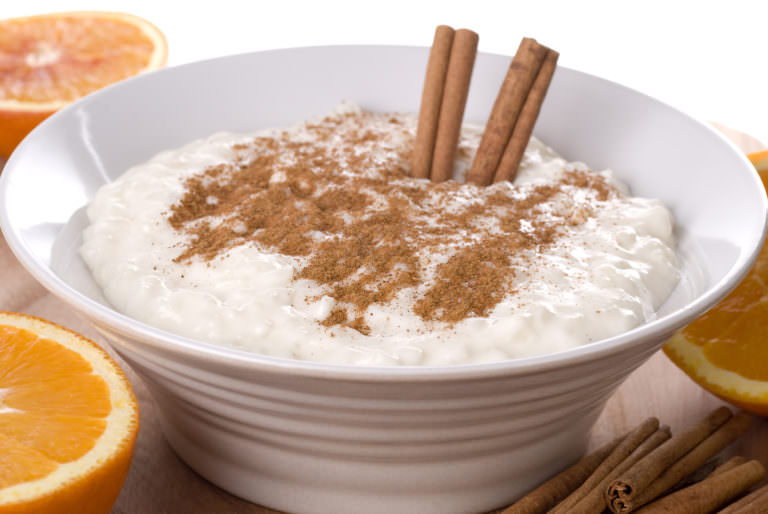 Recipe for Greek Rice Pudding With Lemon