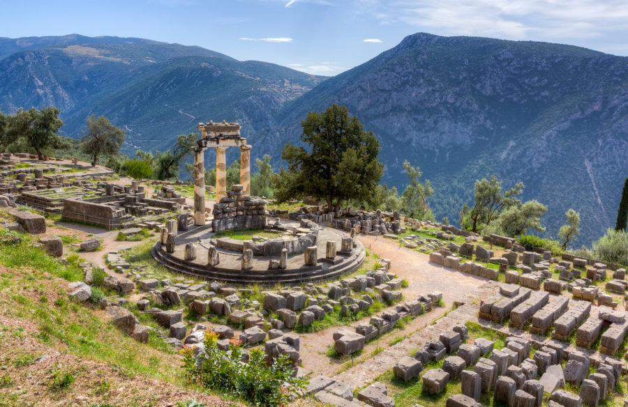 About the Ancient Historical Sights at Delphi