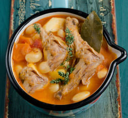 Recipe for Greek Style Baked Rabbit