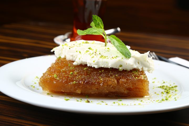 Ekmek Kataifi Recipe - Custard with Whipped Cream and Pastry Recipe