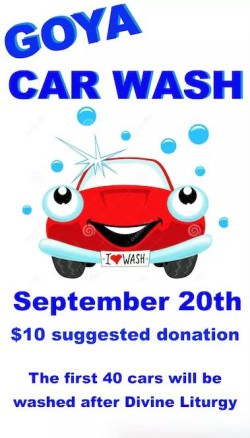 GOYA Car Wash at St. Demetrios Greek Church Weston MA