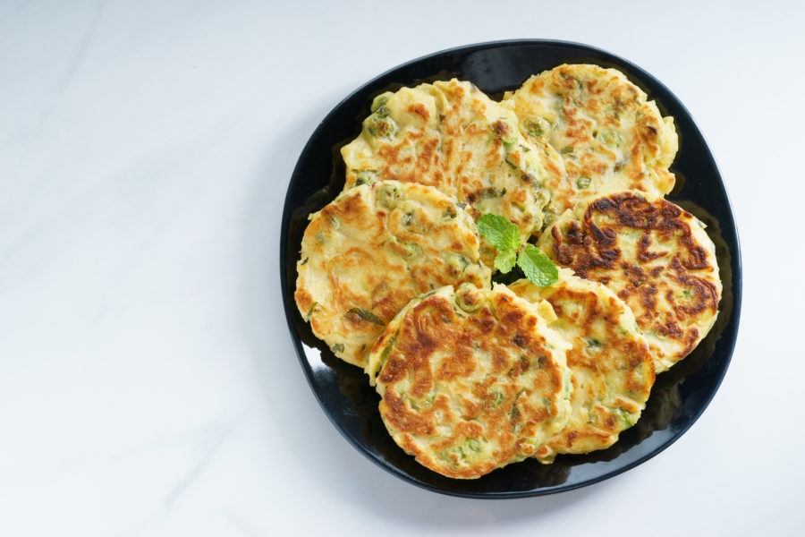 Recipe for Greek Style Fried Bread with Feta