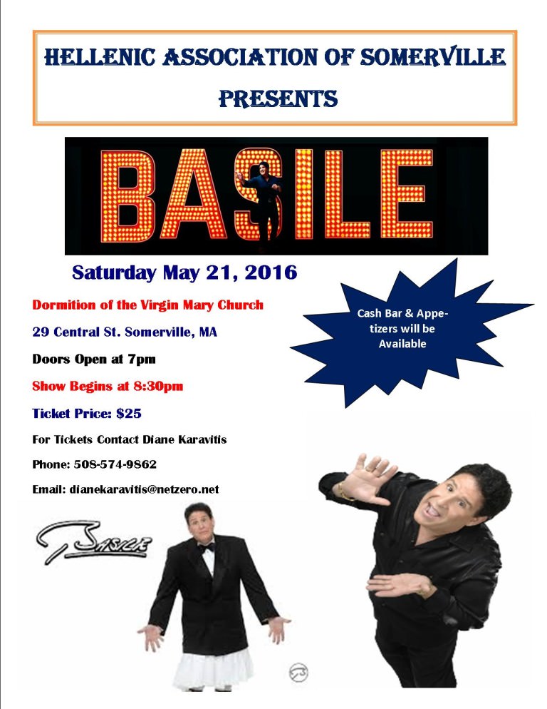 Basile Greek Comedy Show at Dormition of the Virgin Mary Greek Church ...