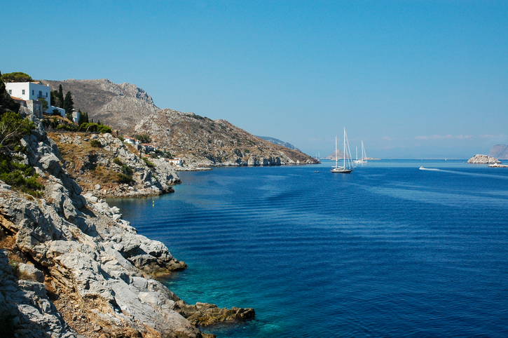 About St. Nicholas Beach on Hydra Island
