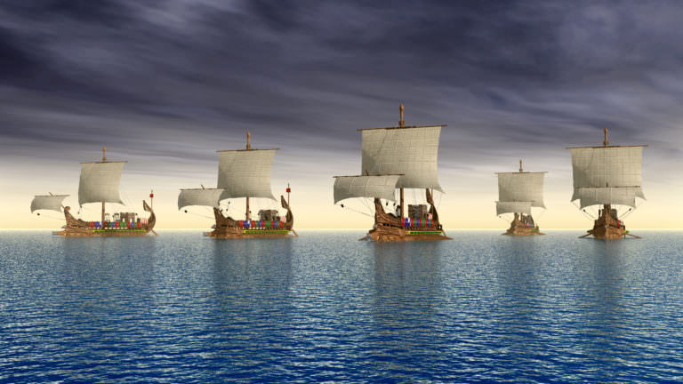 Developing the Athenian Navy of Ancient Greece
