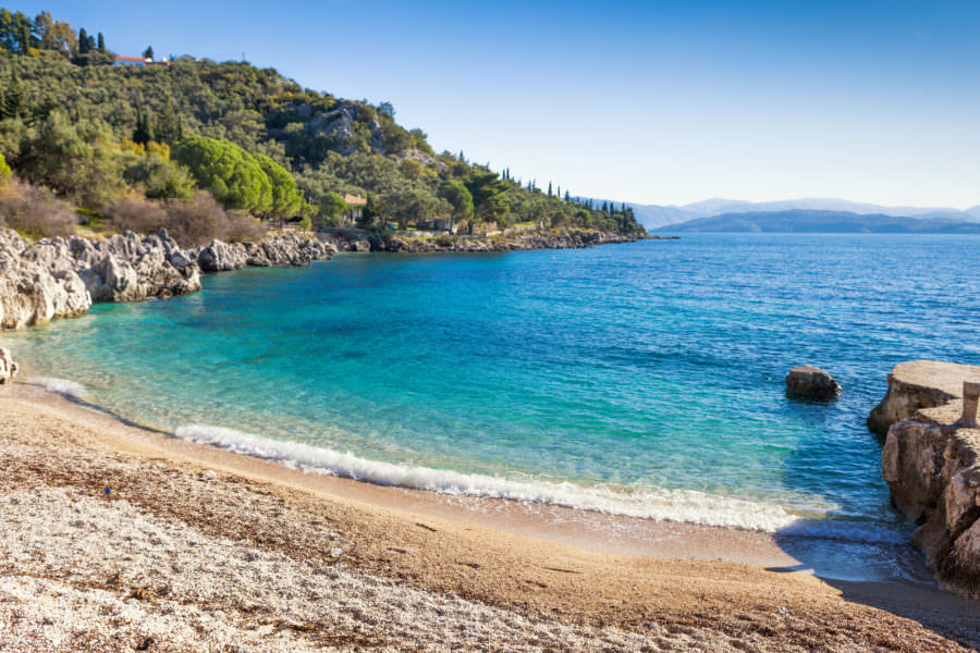 Spend the Day at Nissaki Beach in Corfu