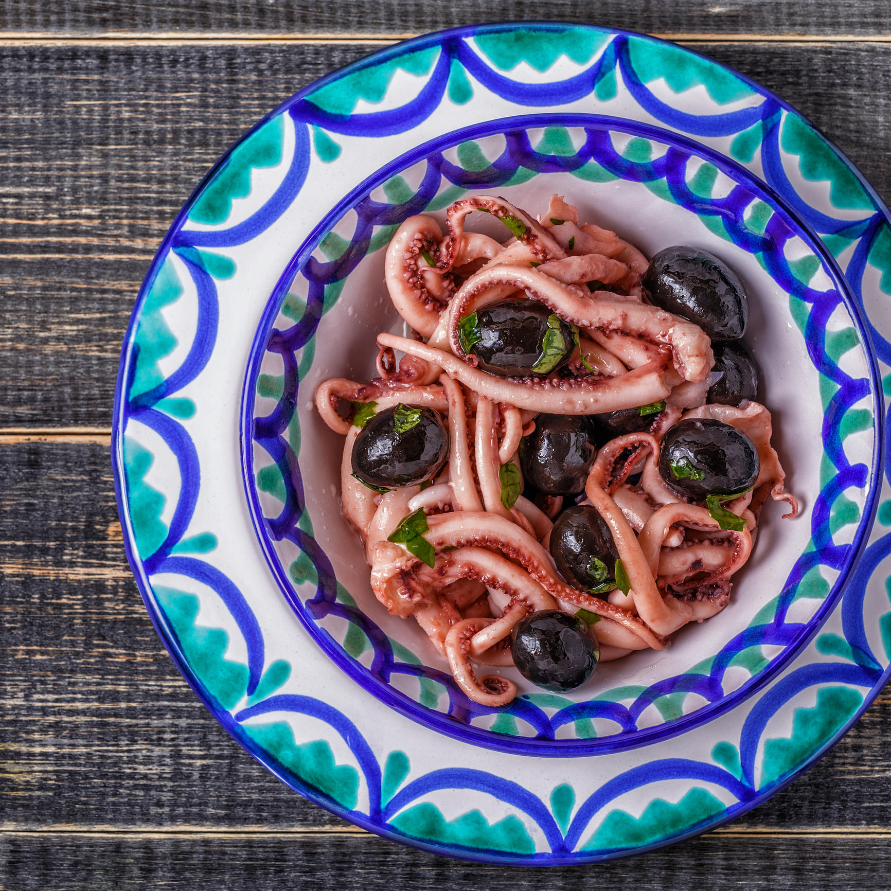 Recipe for Greek Style Octopus With Ouzo