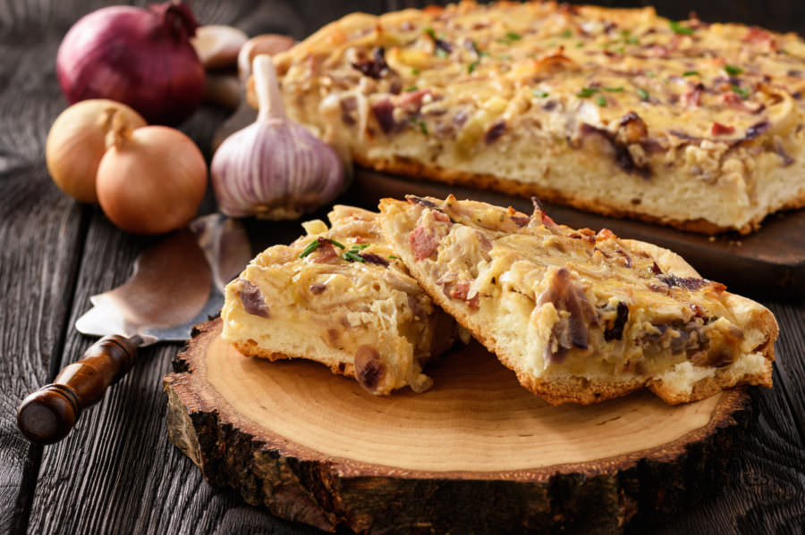 Recipe for Greek Quiche from the Island of Rhodes