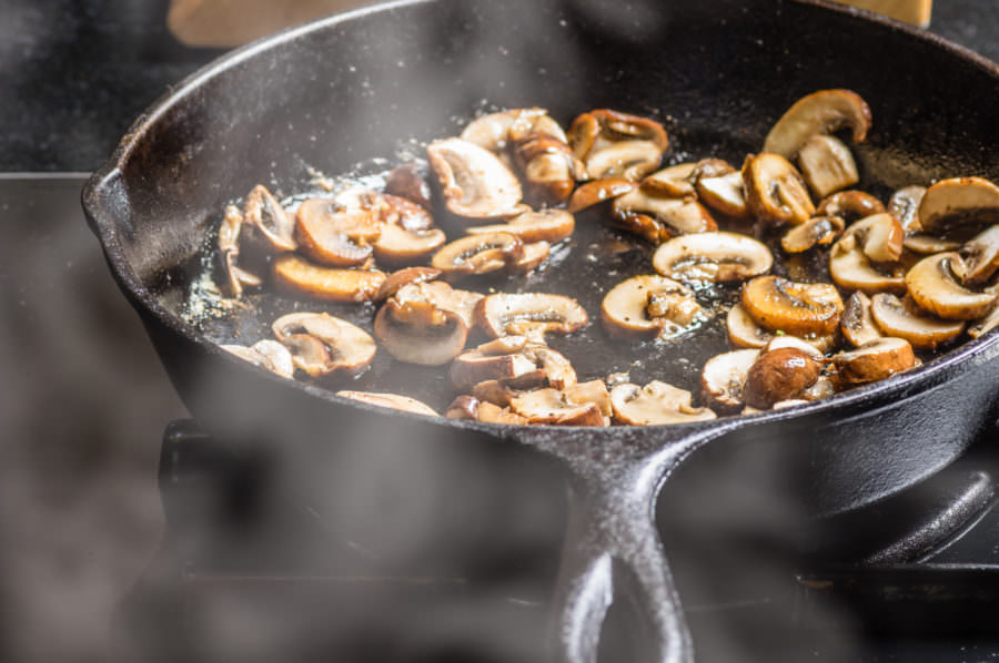 Recipe for Greek Style Mushrooms
