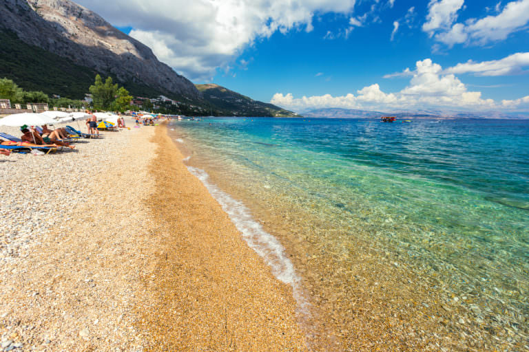 Enjoy Barbati Beach on the Corfu Island