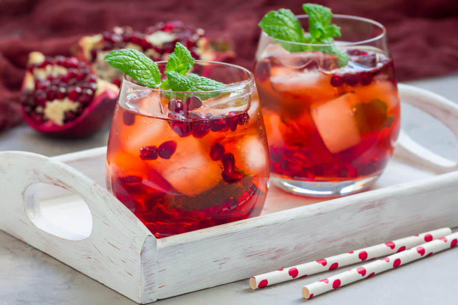 Recipe for Greek Style Pomegranate Drink