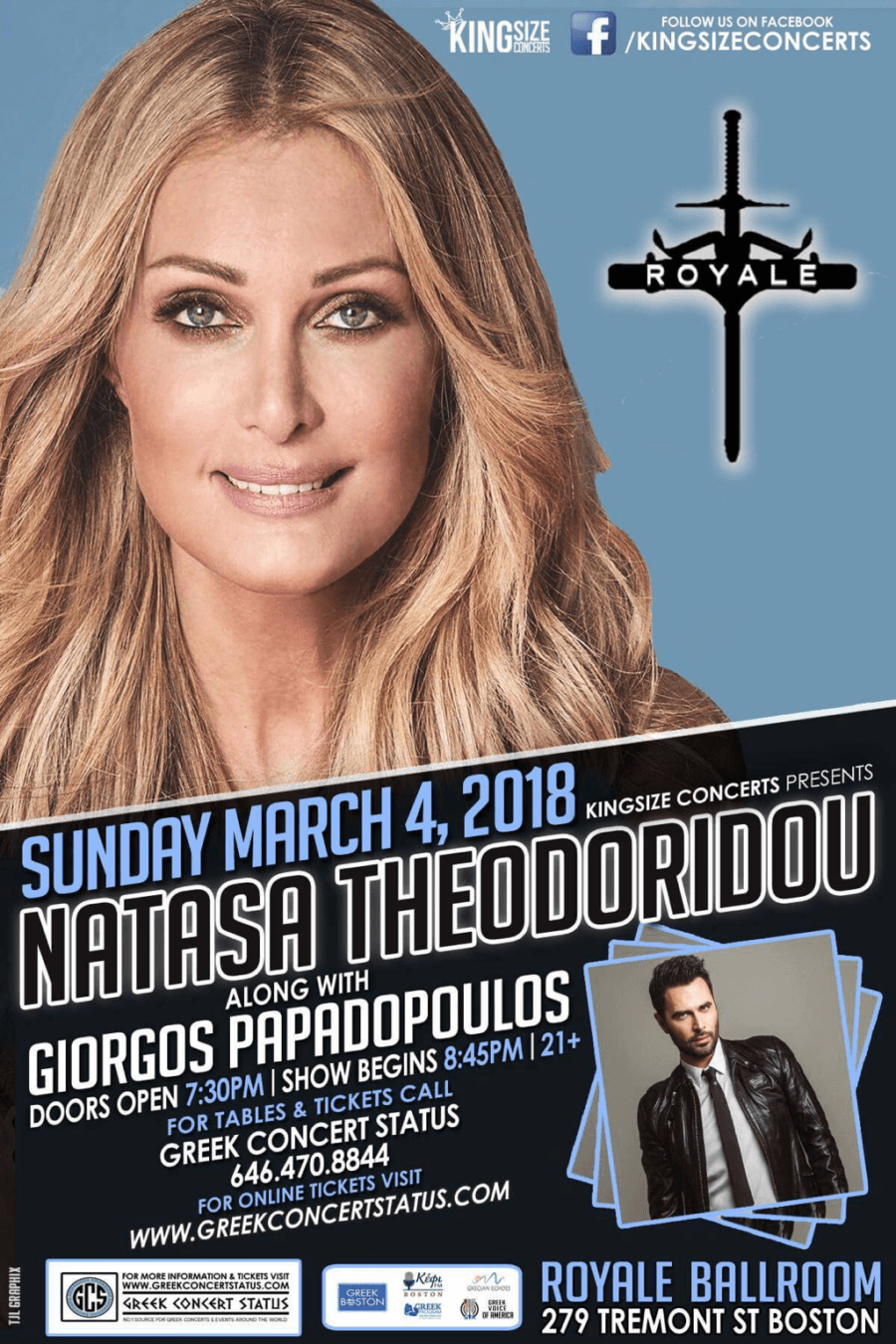 Natassa Theodoridou Live Concert in Boston