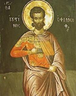 Saint Justin Orthodox Saint History and Name Day Information