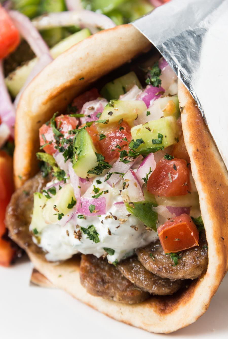 Recipe For Greek Salad Gyros Recipe For Greek Salad Gyros