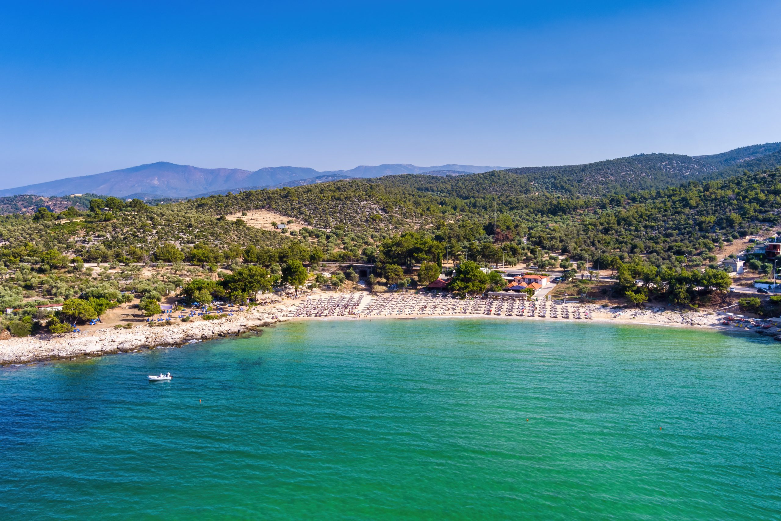 Visit Psili Ammos Beach in Schinoussa