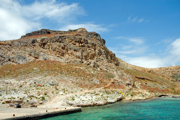 Spend Time at Gramvoussa Castle While in Chania, Crete