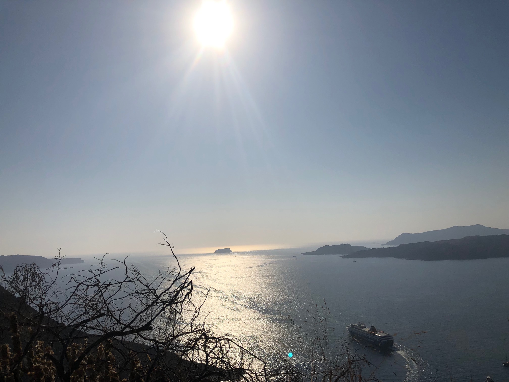 Visit the Black Sand Beach at Perissa Santorini