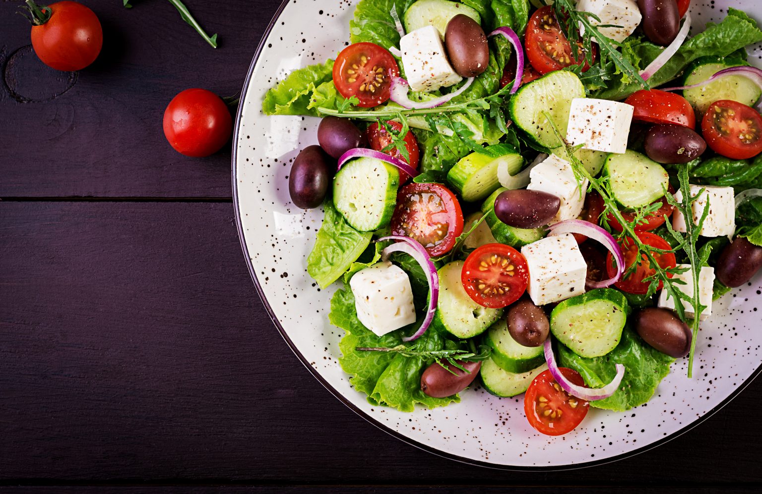 Simple Greek Inspired Salad