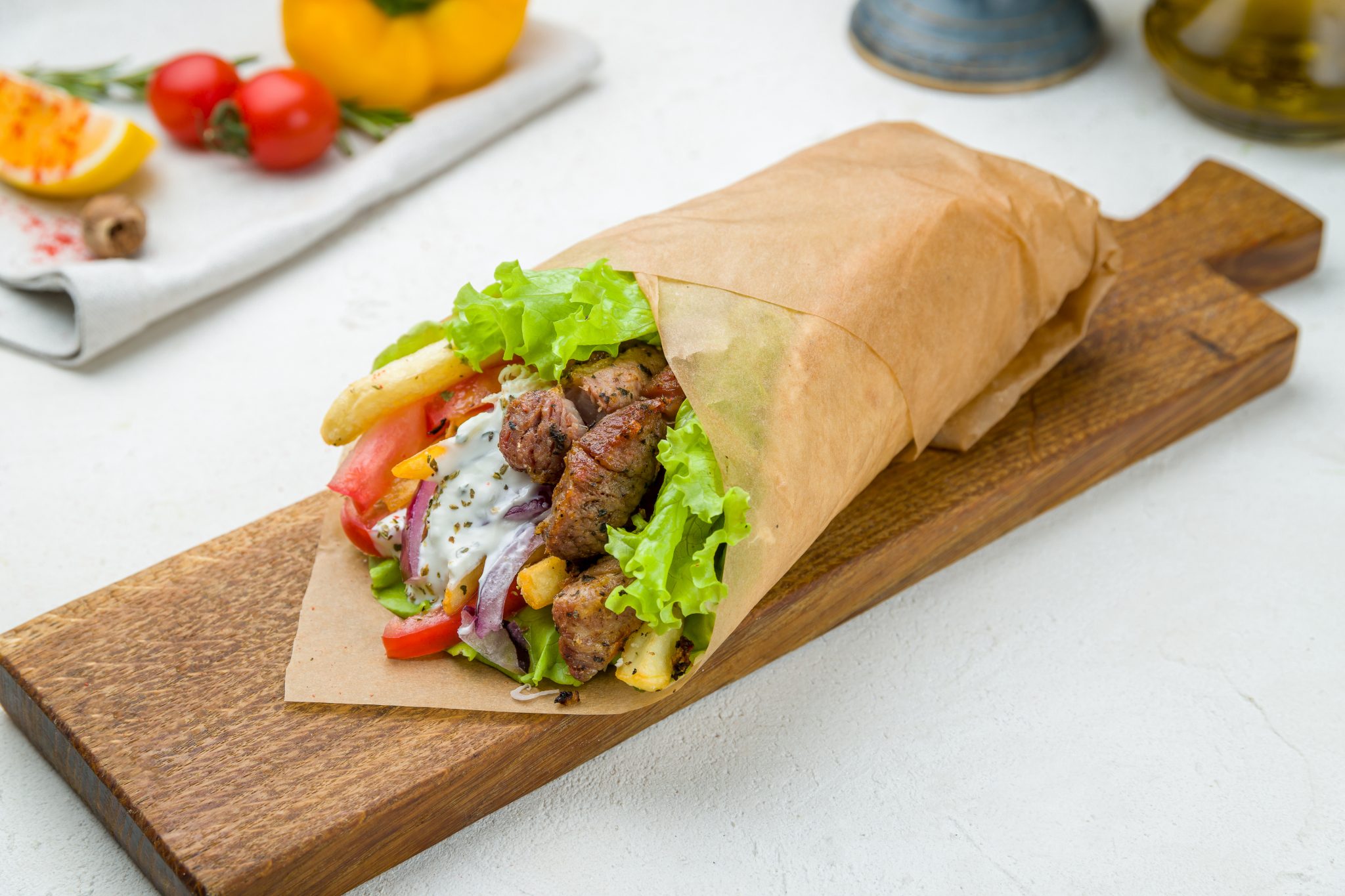 Recipe for Greek Meatball Gyros
