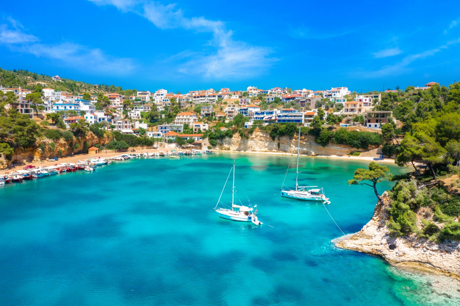 Visit Dimitrios Beach in Alonissos, Greece