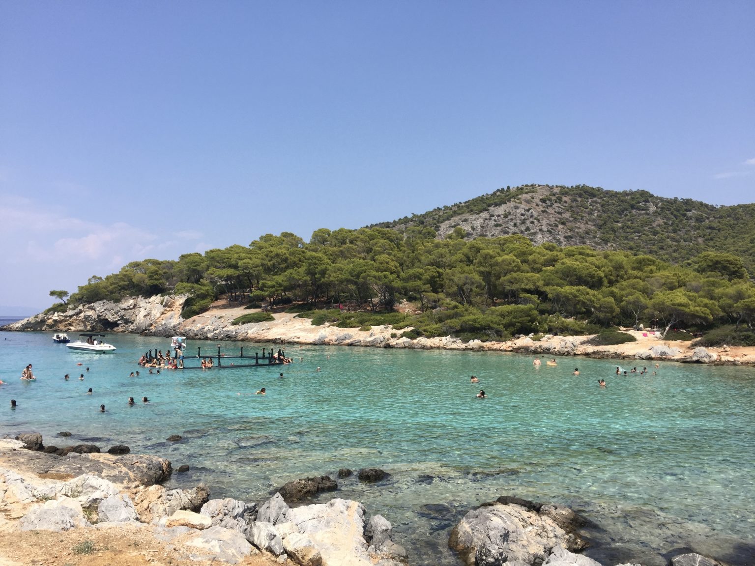 Visit Aponisos Beach in Agistri